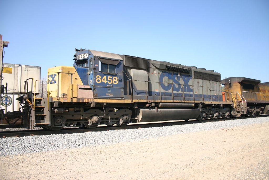 Roster shot of CSX 8458